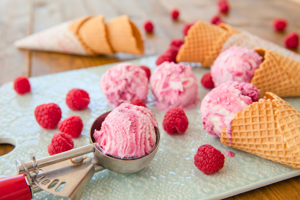 Homemade Creamy Raspberry Gelato Recipes – No Churn